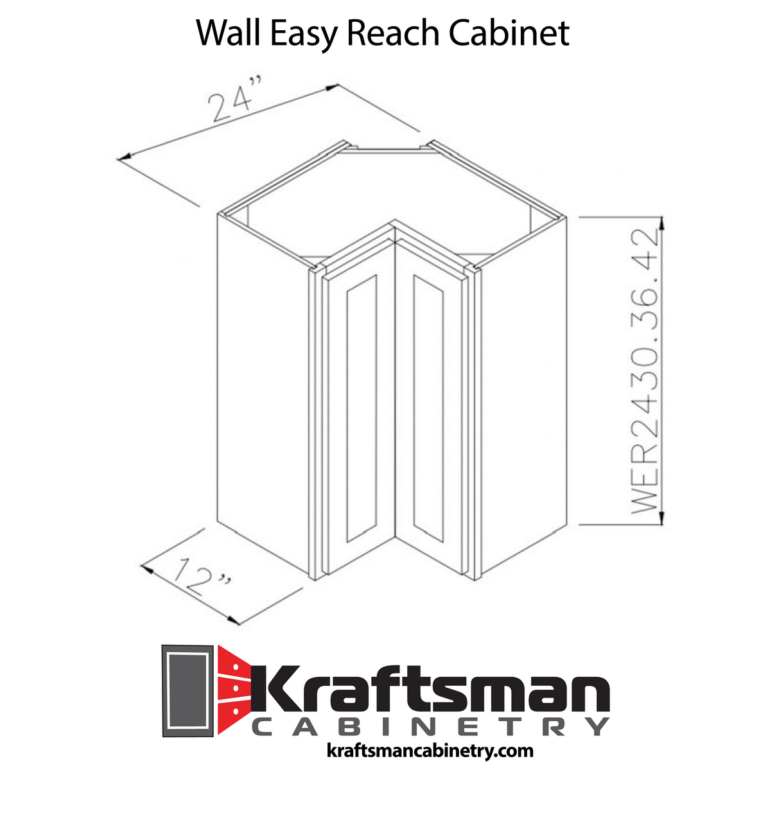Wall Easy Reach Cabinet Florence Sage | Kraftsman Cabinetry ...
