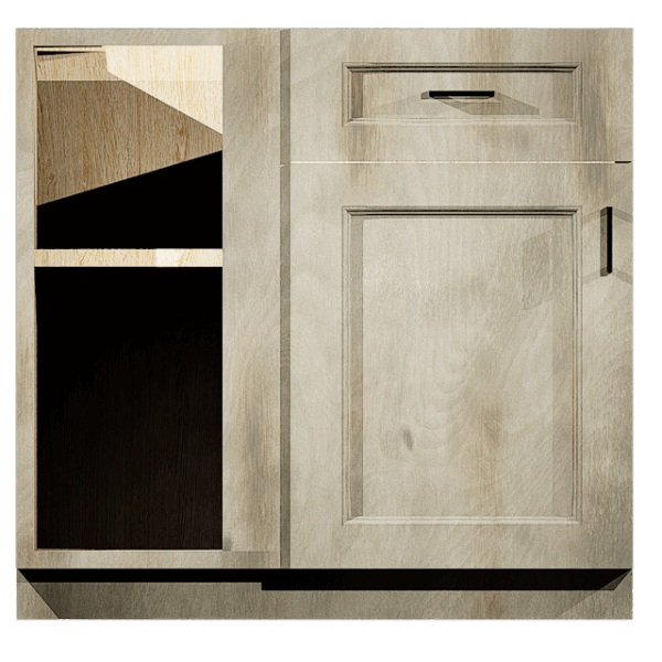 Blind Corner Base 1 Drawer 1 Door | Kraftsman Cabinetry | Professional ...